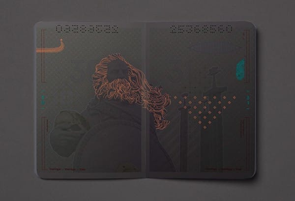 Design Proposal for Norway's New Passport by WIP