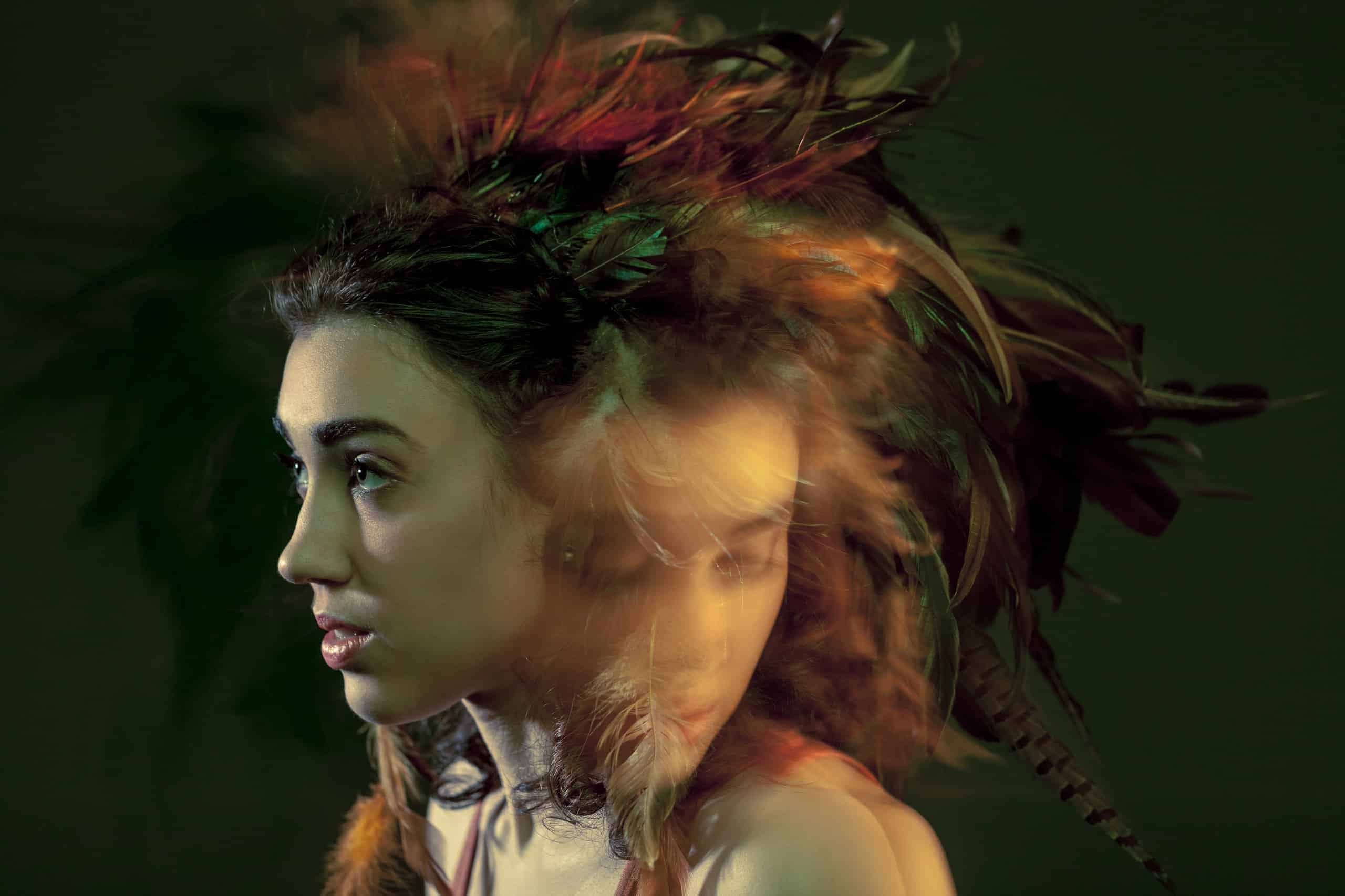 Fiery Headdress by Justin Marimon