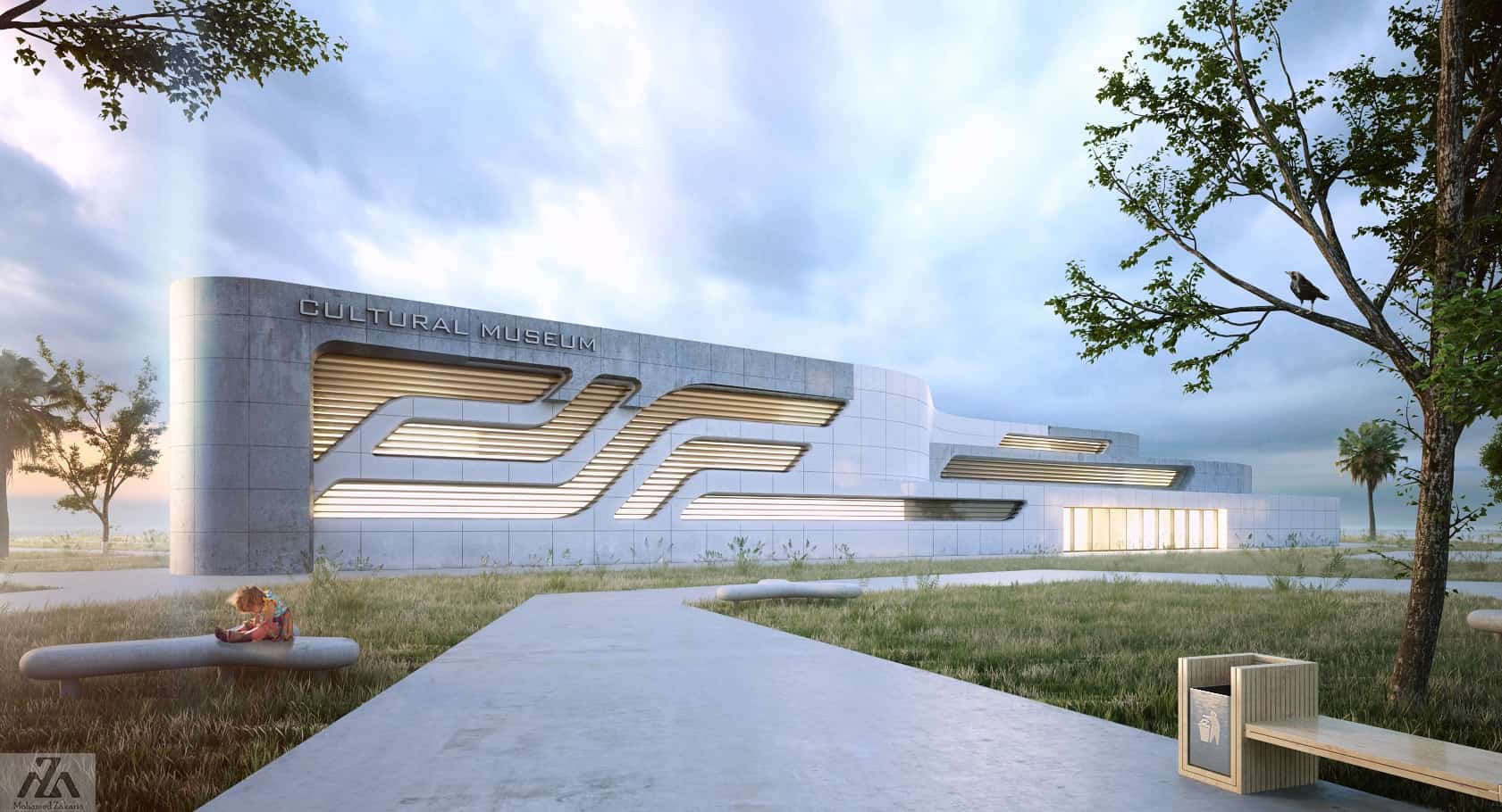 Cultural Museum by Mohamed Rezk | Design Ideas