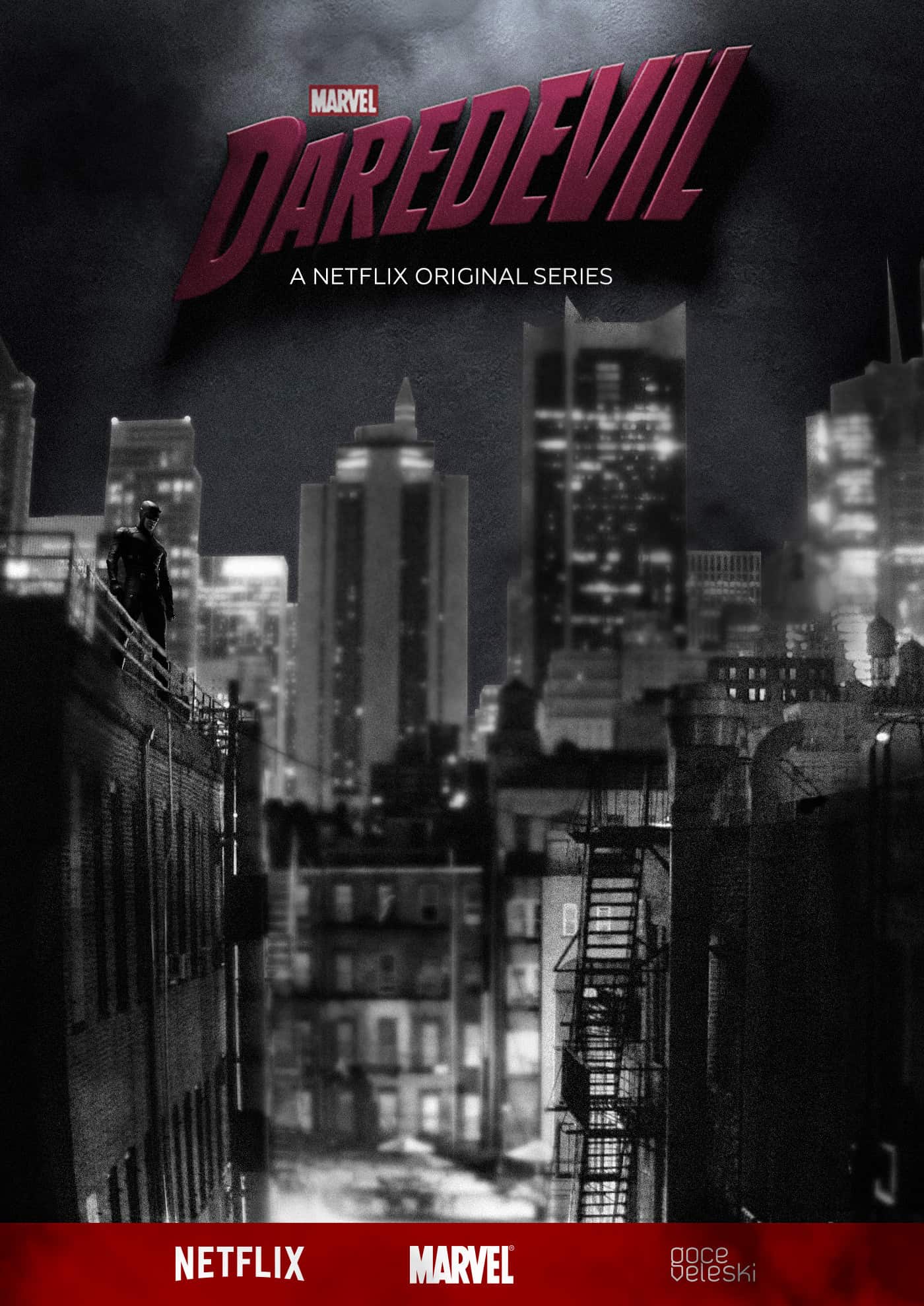 Daredevil season 2 posters by Goce Veleski | Design Ideas