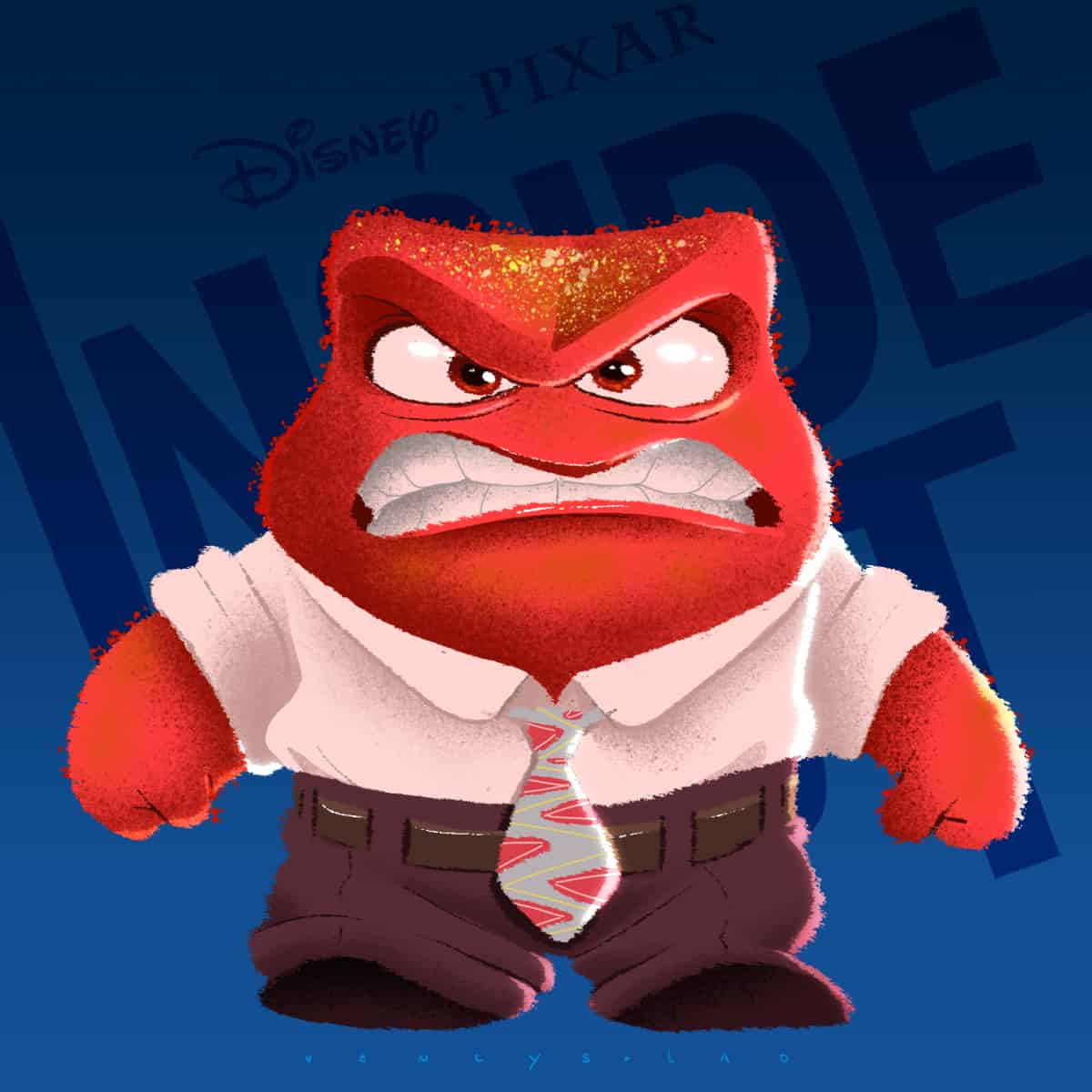 Inside Out Fan Art by Vencys Lao | Design Ideas