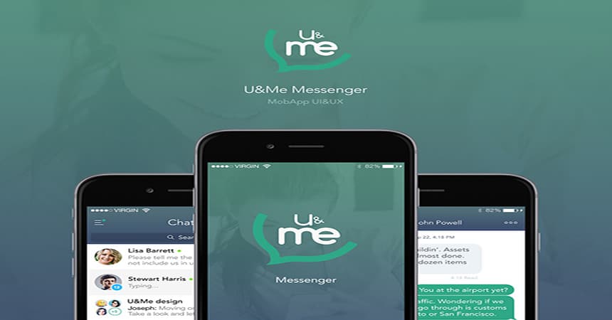U&Me Messenger by Anton Avilov | Design Ideas