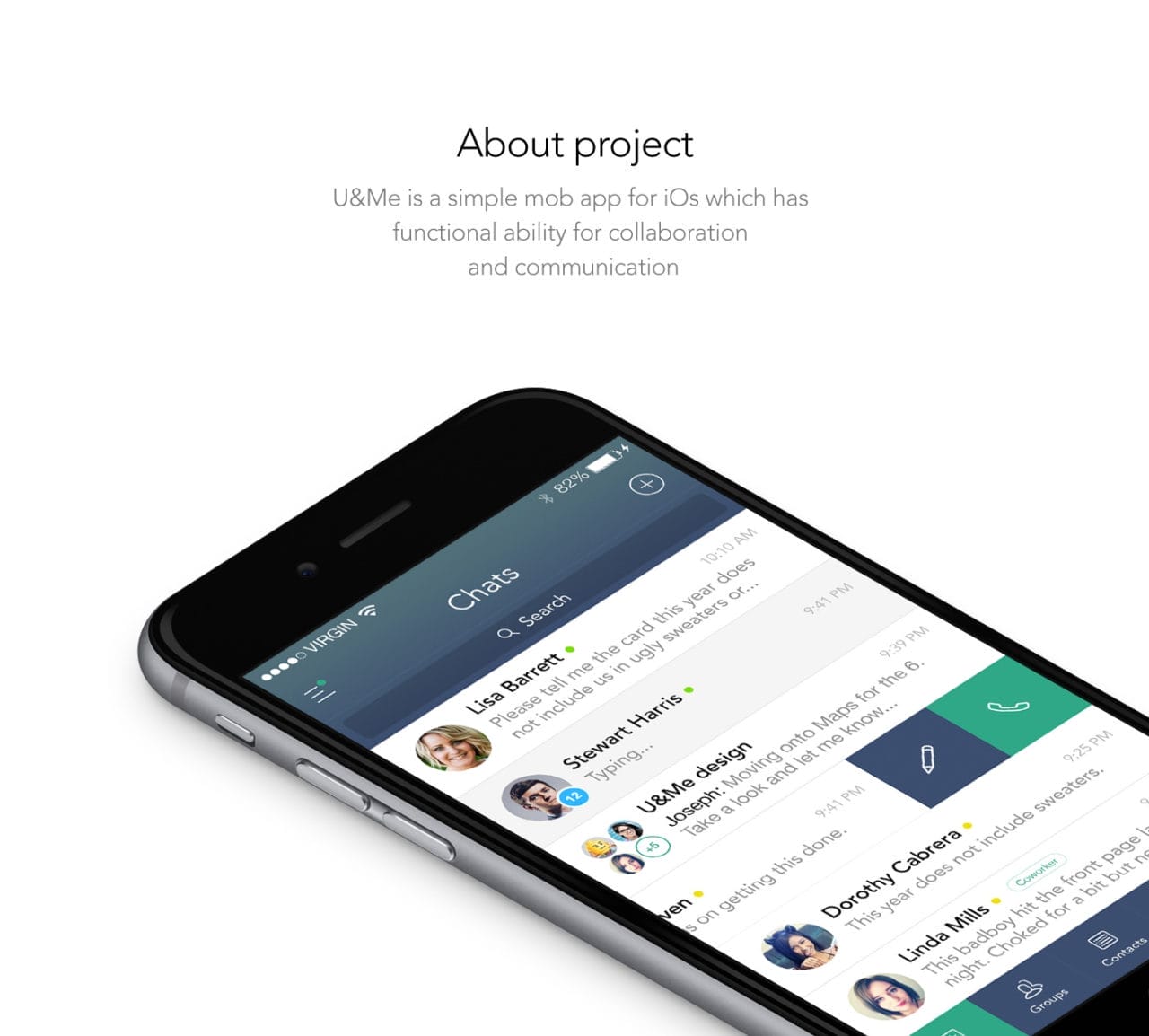 U&Me Messenger by Anton Avilov | Design Ideas