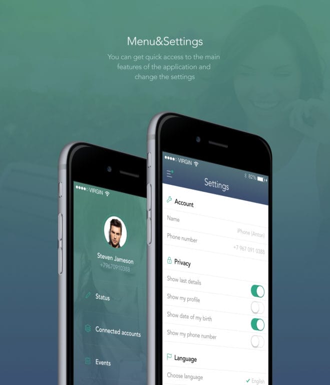 U&Me Messenger by Anton Avilov | Design Ideas