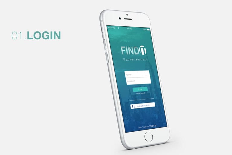 Findit App Concept by Simone Guccio | Design Ideas