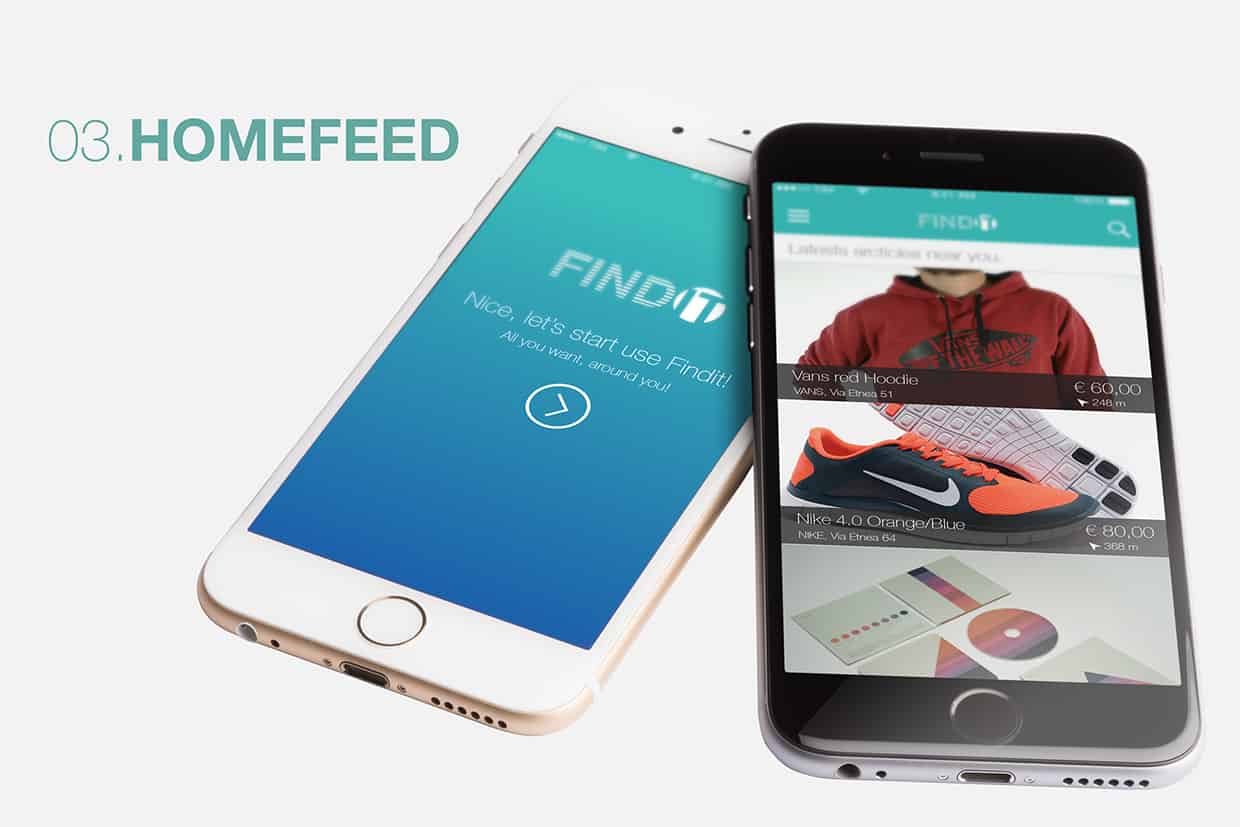 Findit App Concept by Simone Guccio | Design Ideas