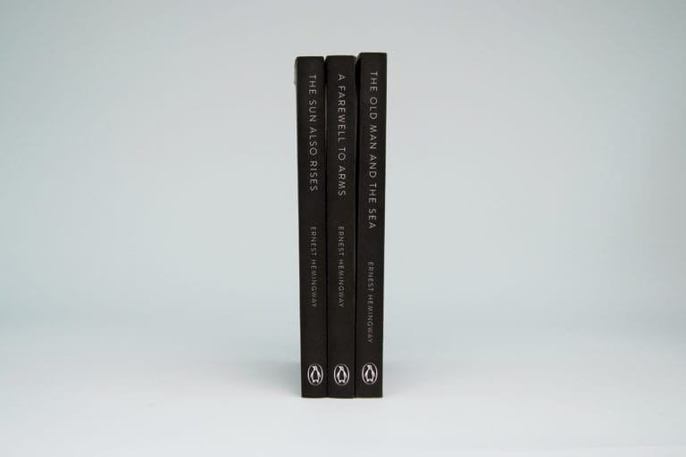 Ernest Hemingway Book Jackets by Anna Ahnborg | Design Ideas