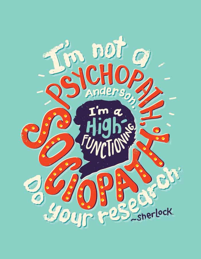 Sherlock Illustrated Quotes by Risa Rodil | Design Ideas