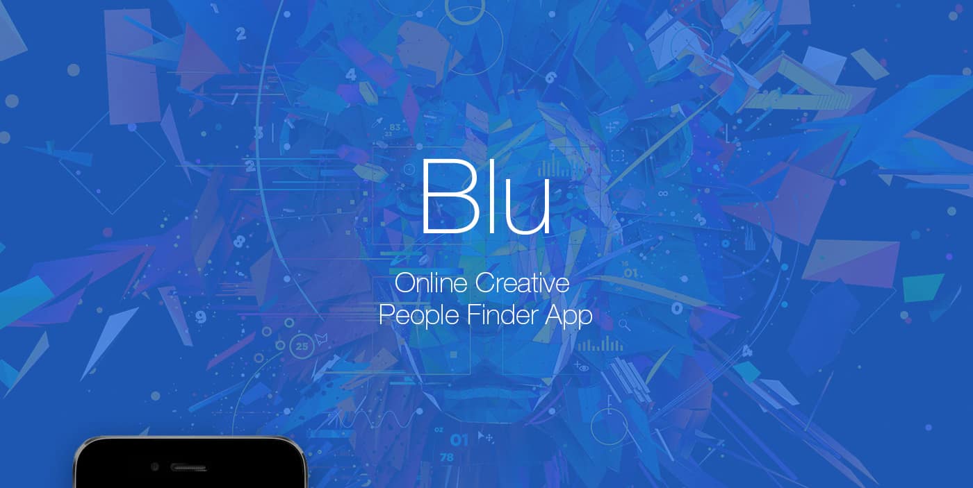 Blu Creative People Finder by Abdullah Noman | Design Ideas