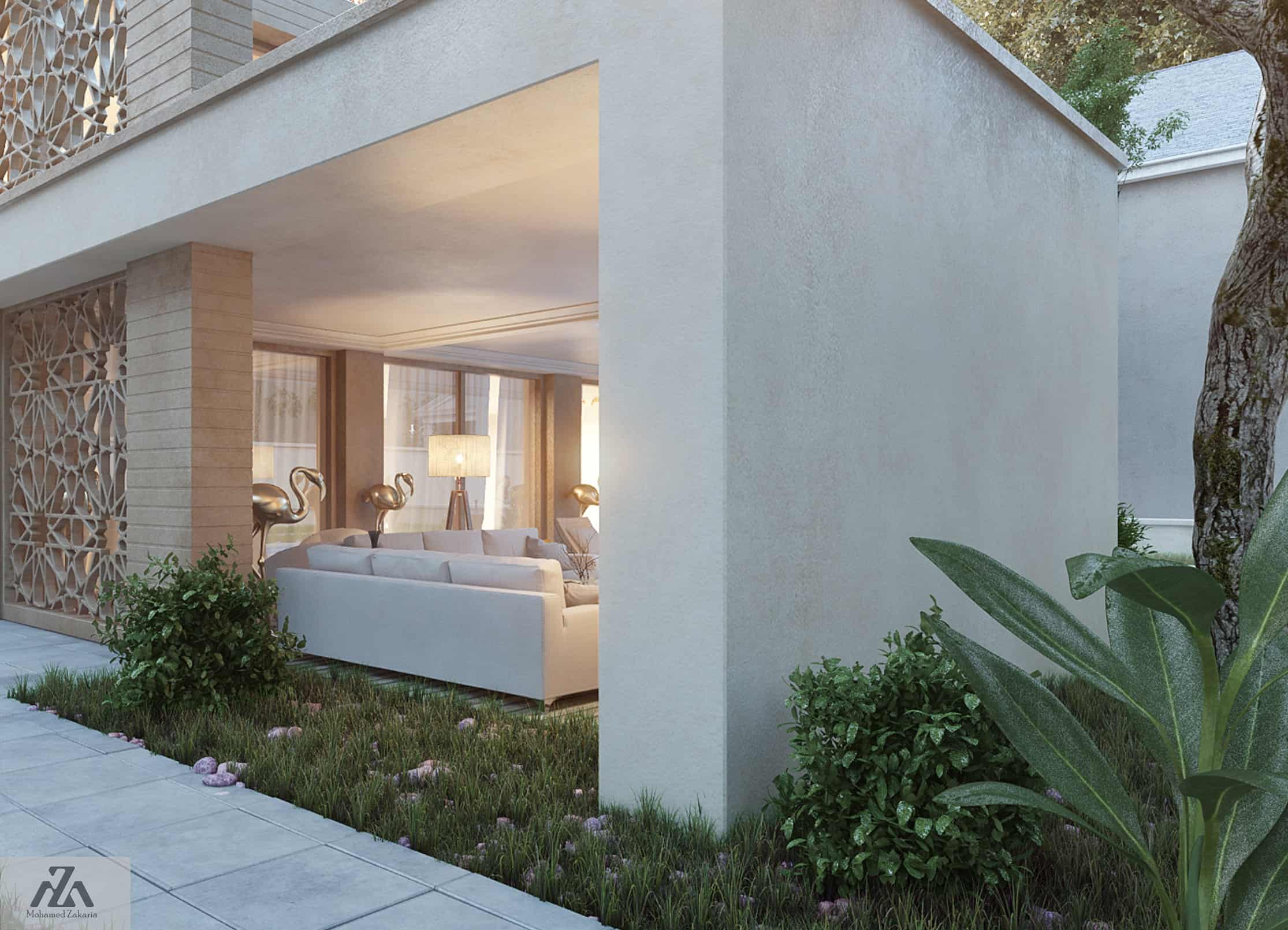 Arabic Modern House by Mohamed Zakaria | Design Ideas