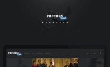 PopCorn Time Redesign by Gabriel Mendes | Design Ideas