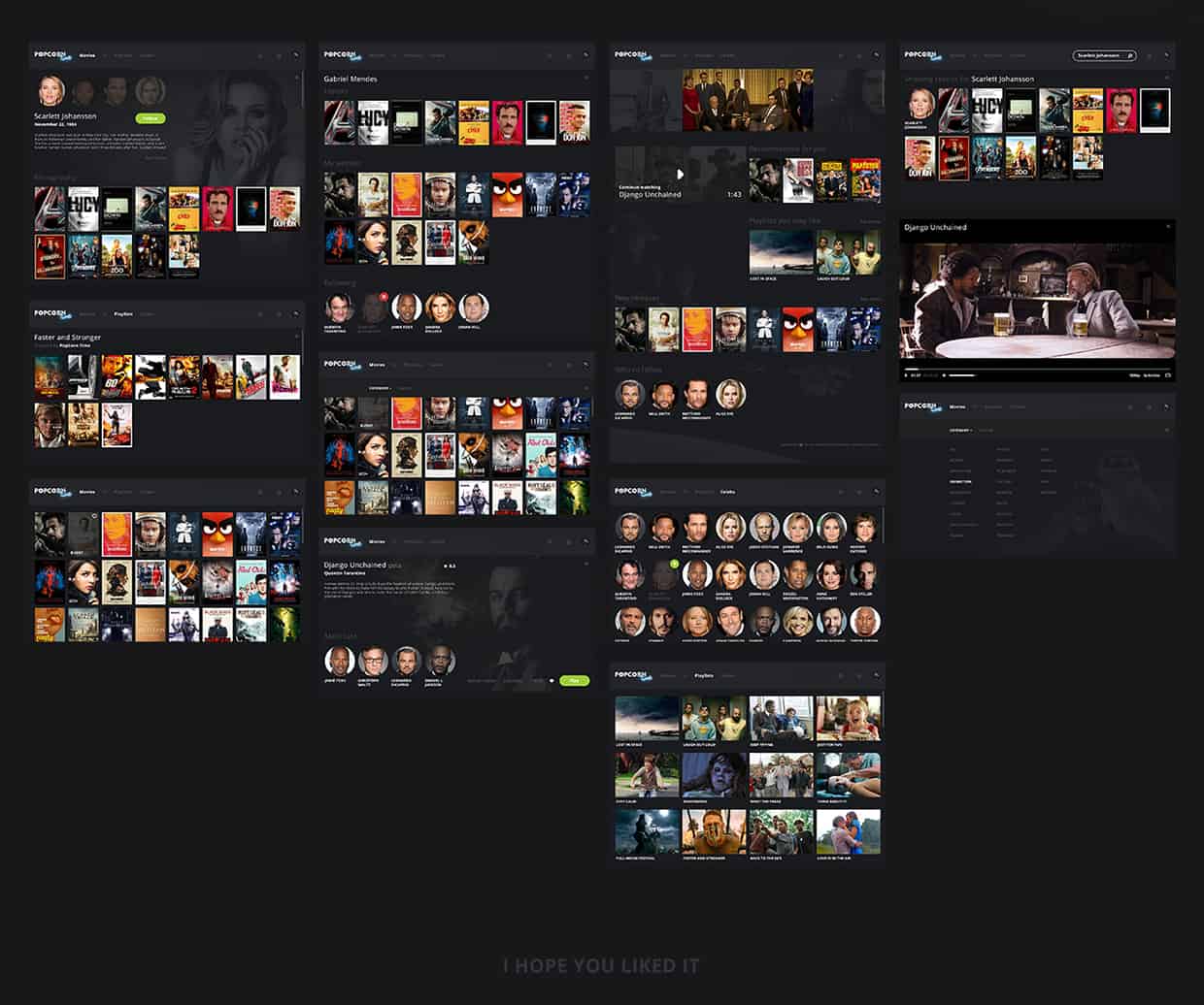 PopCorn Time Redesign by Gabriel Mendes | Design Ideas
