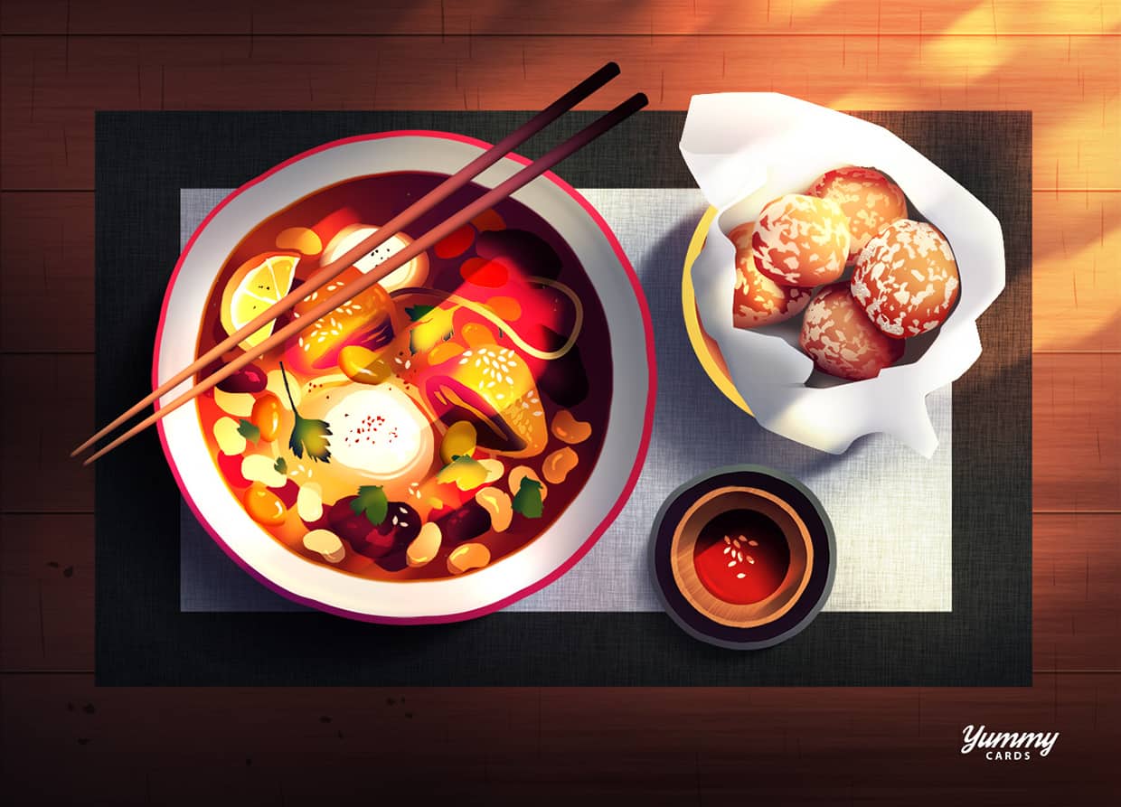 Yummy Cards by Romain Trystram | Design Ideas