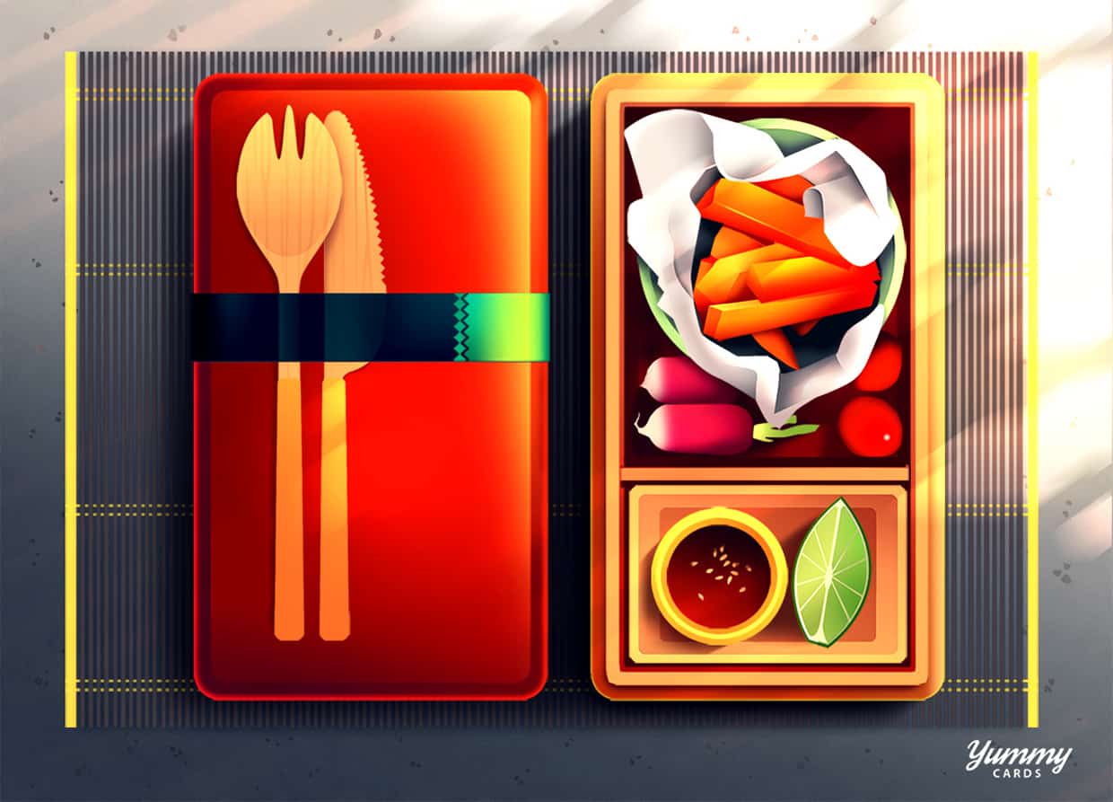 Yummy Cards by Romain Trystram | Design Ideas