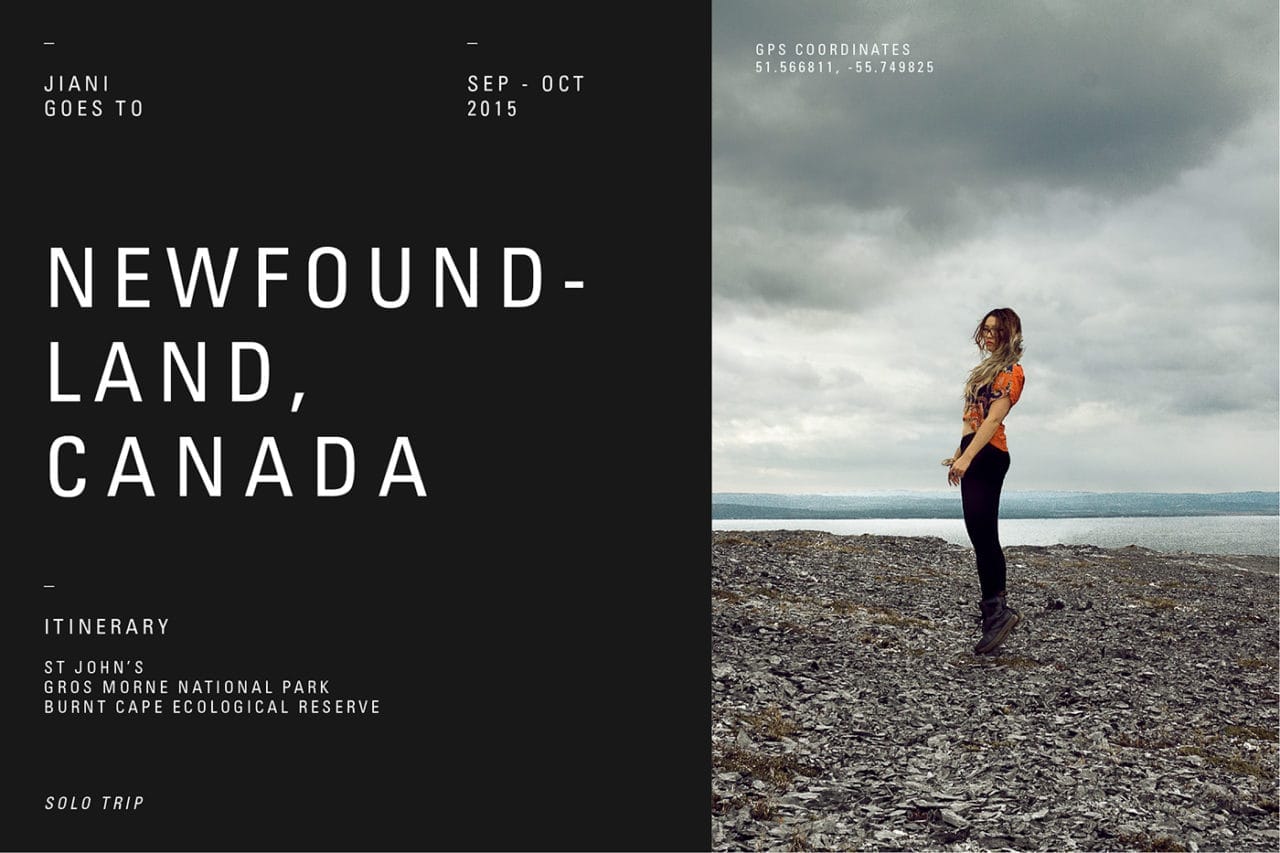 Jiani Goes To Newfoundland by Jiani Lu | Design Ideas