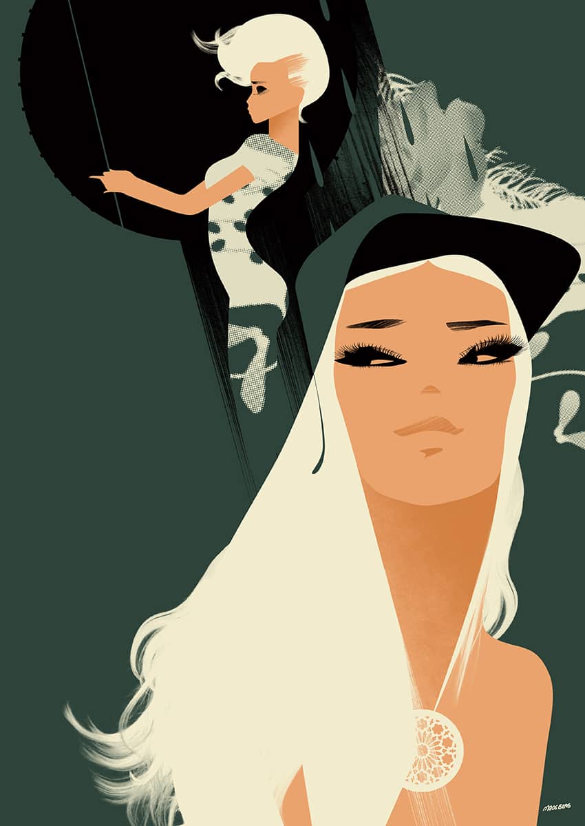 New Nordic Fashion Illustrations by Mads Berg | Design Ideas