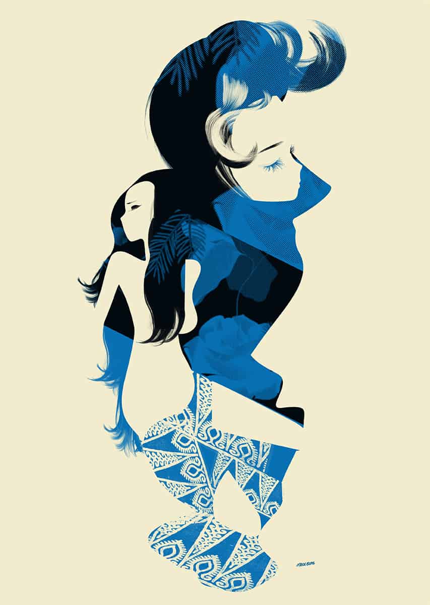 New Nordic Fashion Illustrations by Mads Berg | Design Ideas