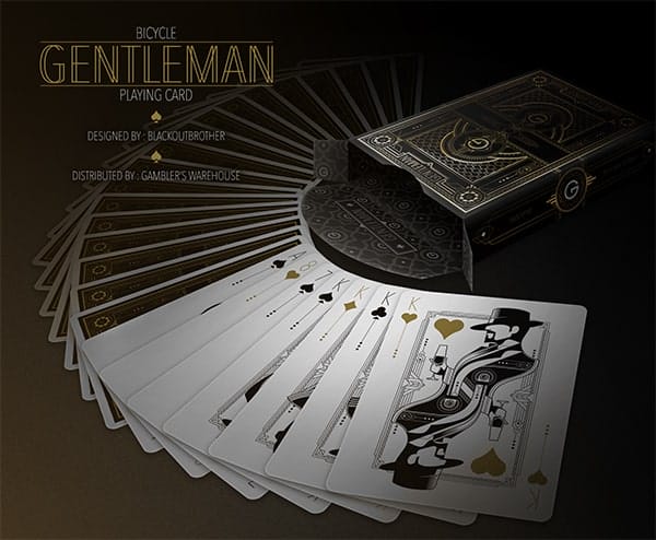 Bicycle: Gentleman Playing Cards by Charles AP | Design Ideas