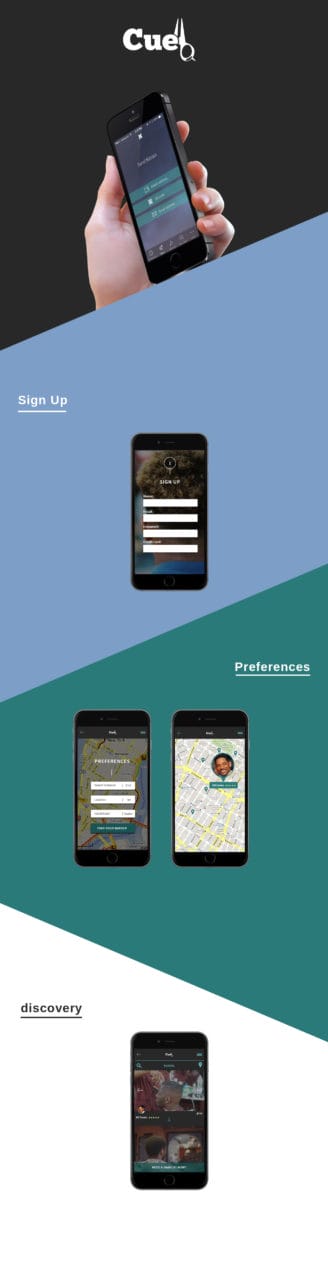 CUE UI Mockup by Lenn Hypolite | Design Ideas