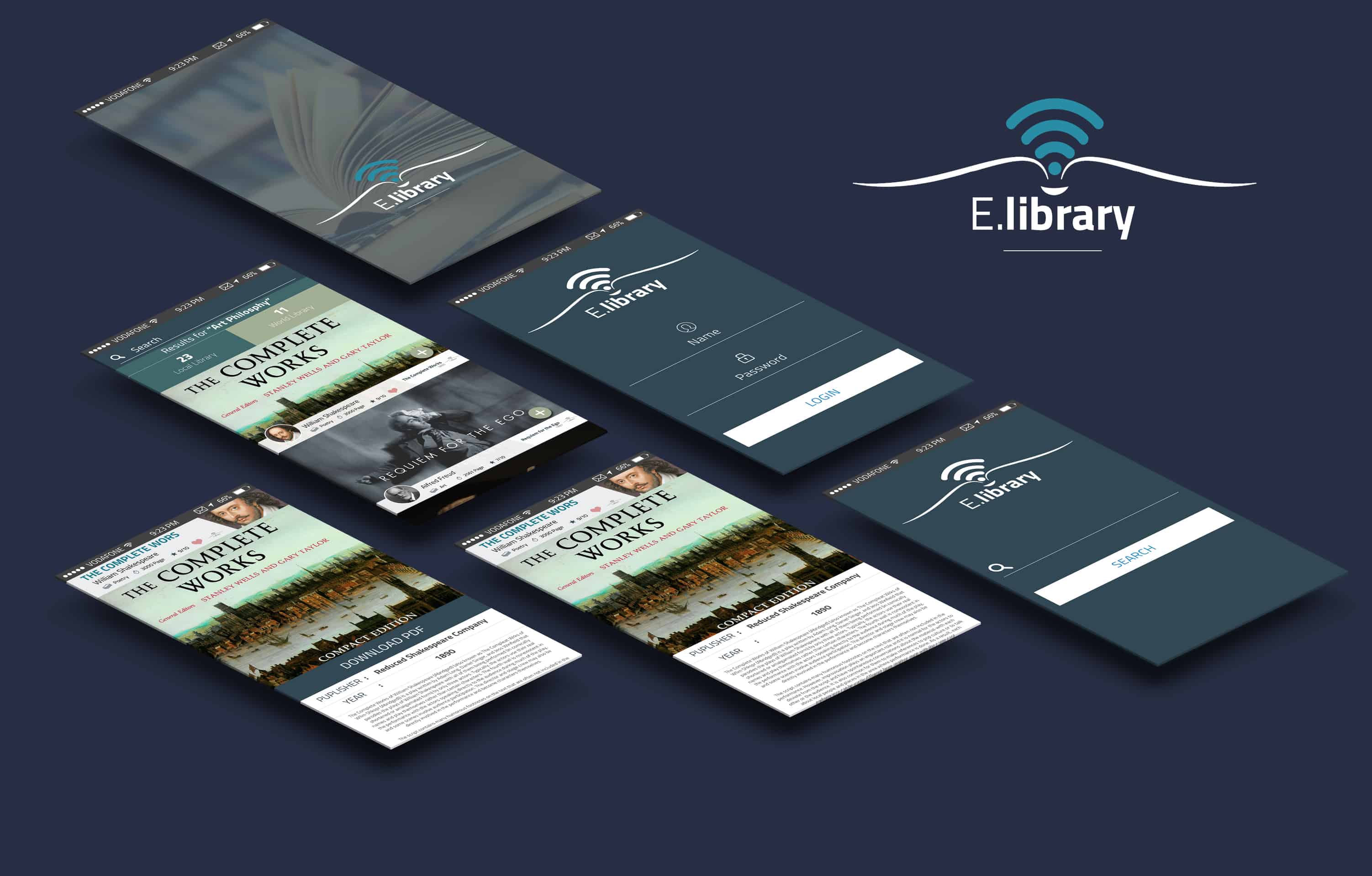 E. Library by Mustapha Metwally | Design Ideas