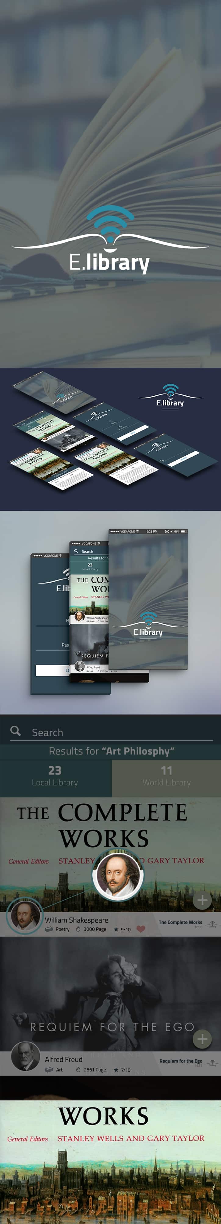 E. Library by Mustapha Metwally | Design Ideas