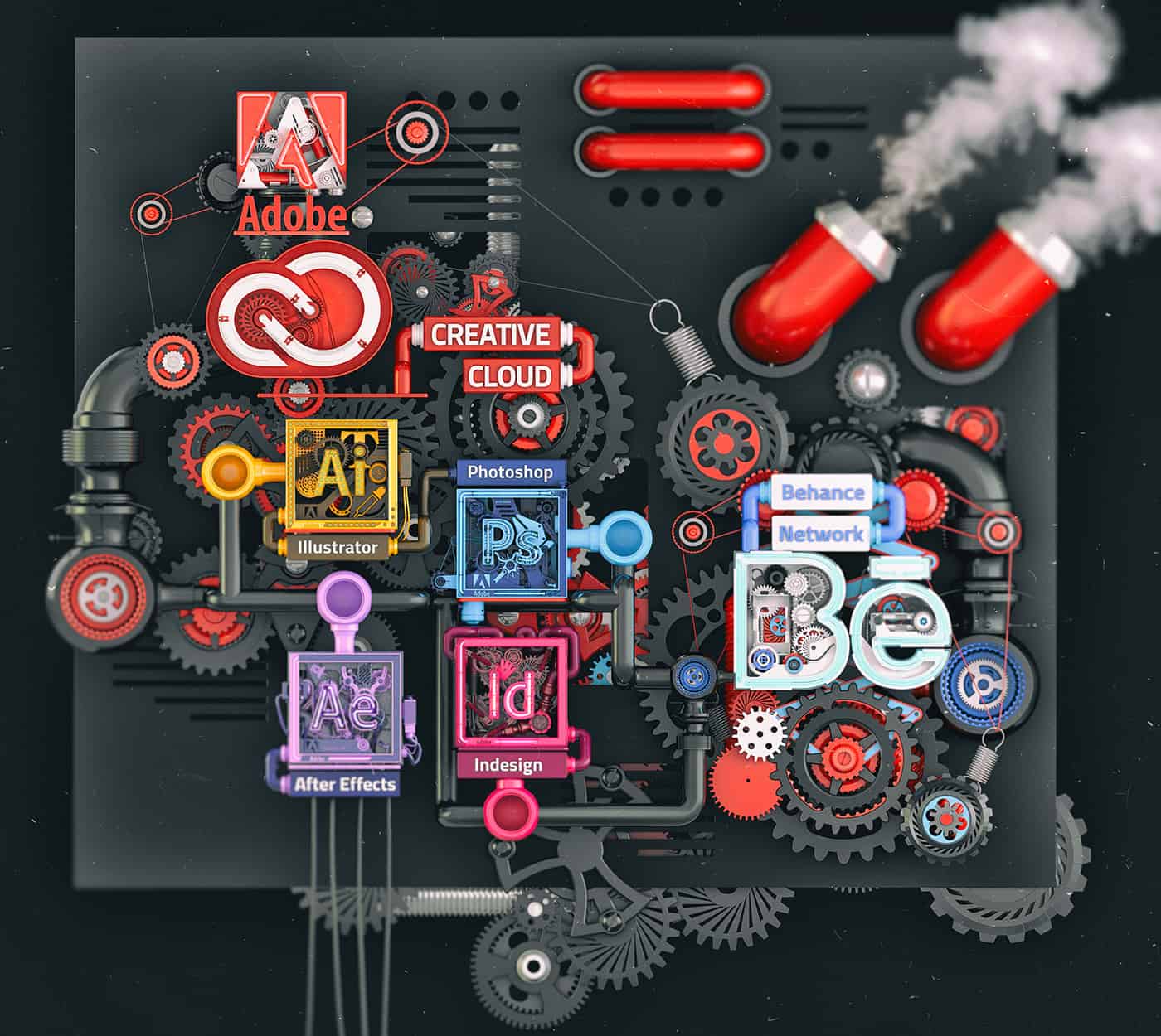 Adobe Creative Cloud - Just Add Ideas by Katt Phatt | Design Ideas