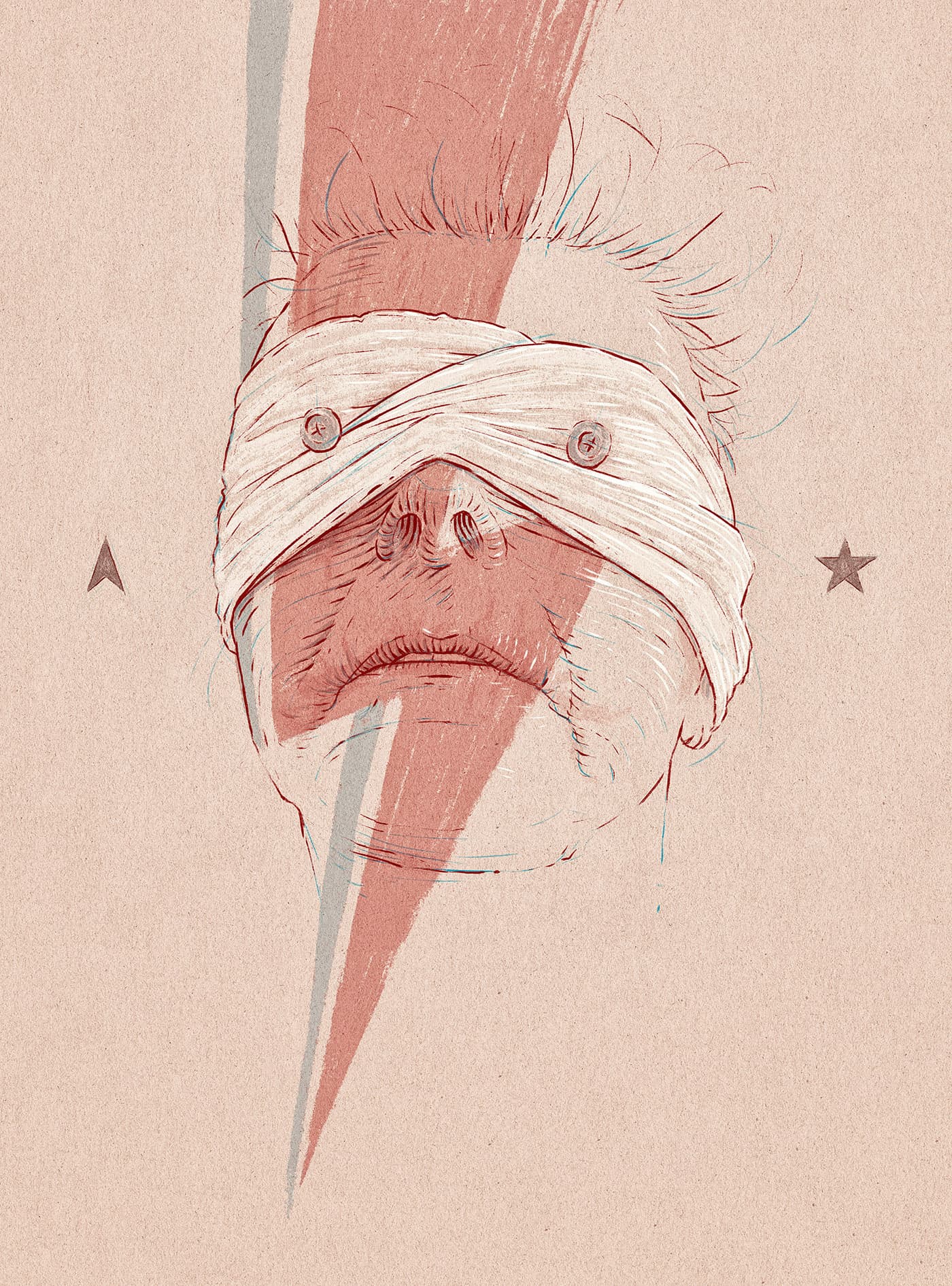 David Bowie ★ Blackstar ★ Lazarus by Bartosz Kosowski | Design Ideas