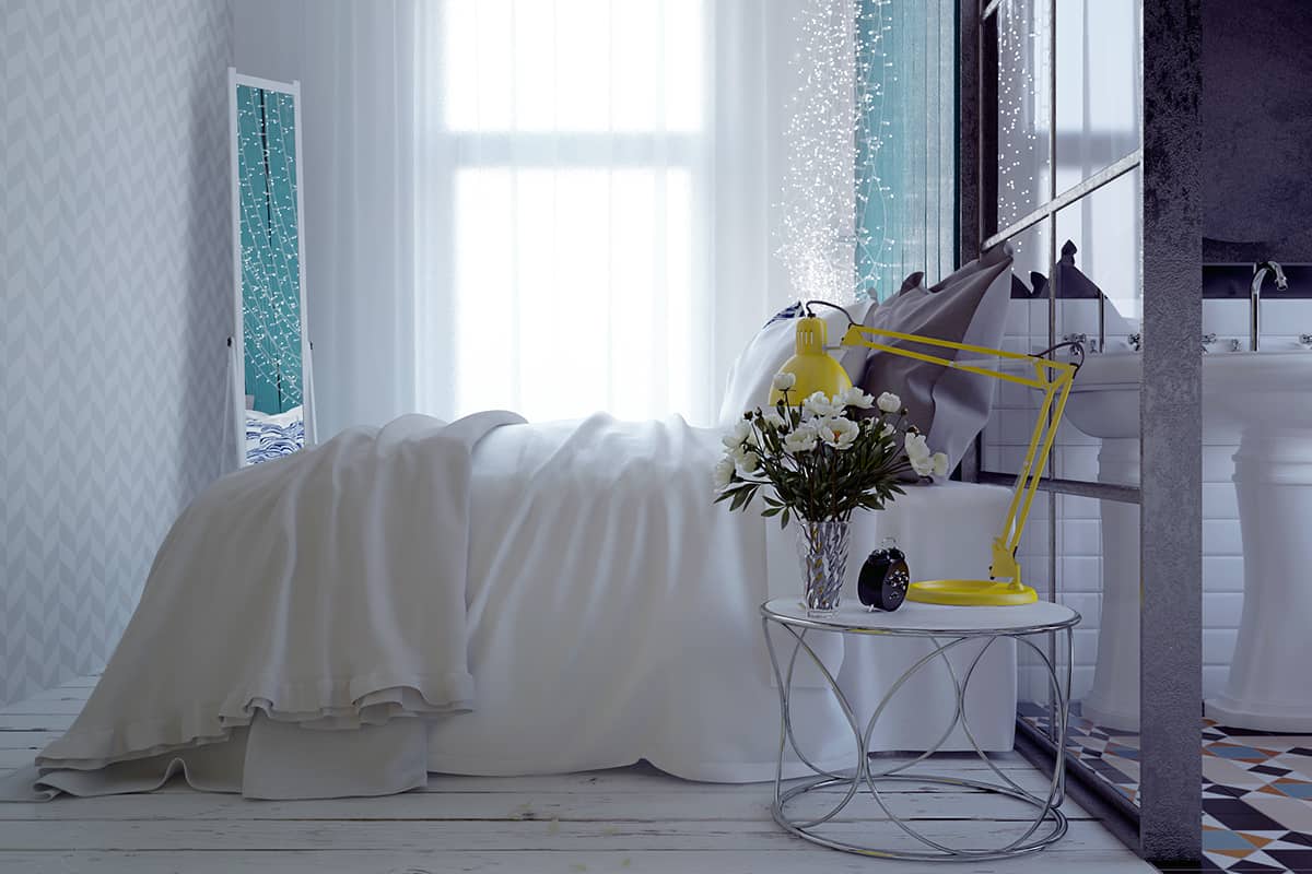 The Yellow Bedroom & Bathroom by Zinaida Baklanova | Design Ideas