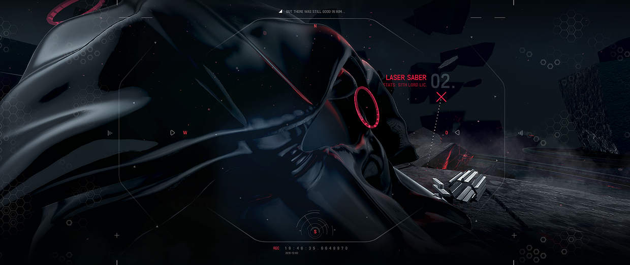 Vader Tribute by Dennis Schäfer | Design Ideas