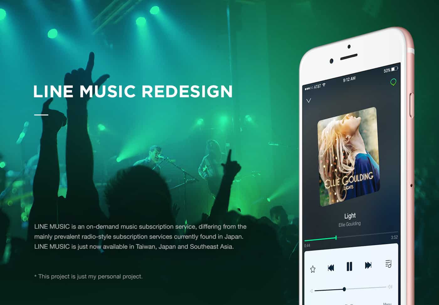 Line Music App by Jae Hyeok Lee | Design Ideas