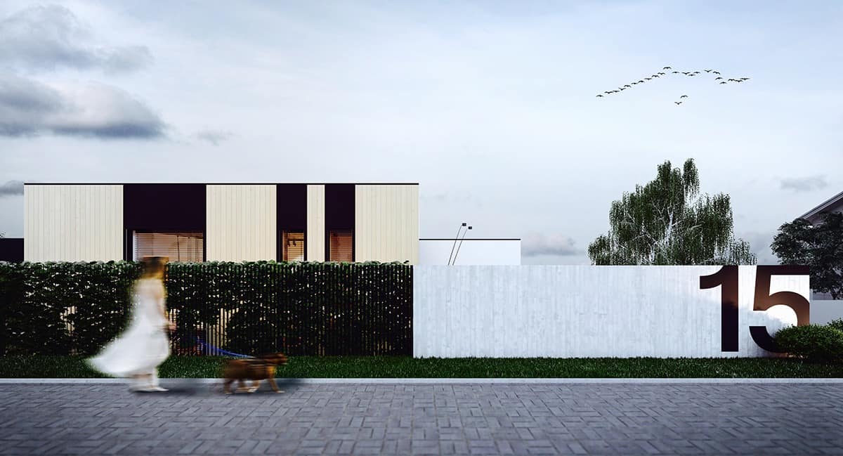 Corner house by Line Architects | Design Ideas