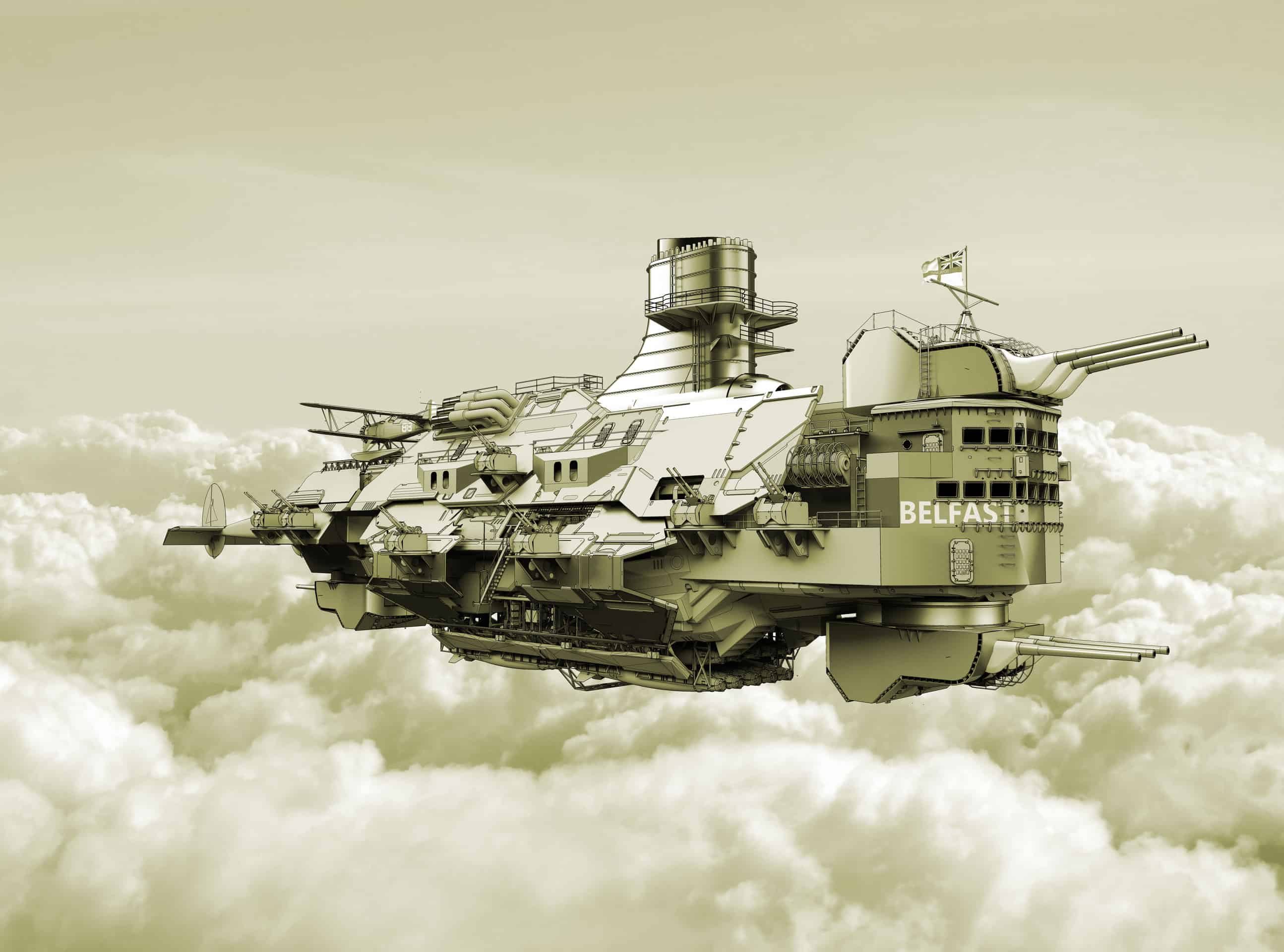 Vehicle & SciFi Illustration by Liam Keating | Design Ideas