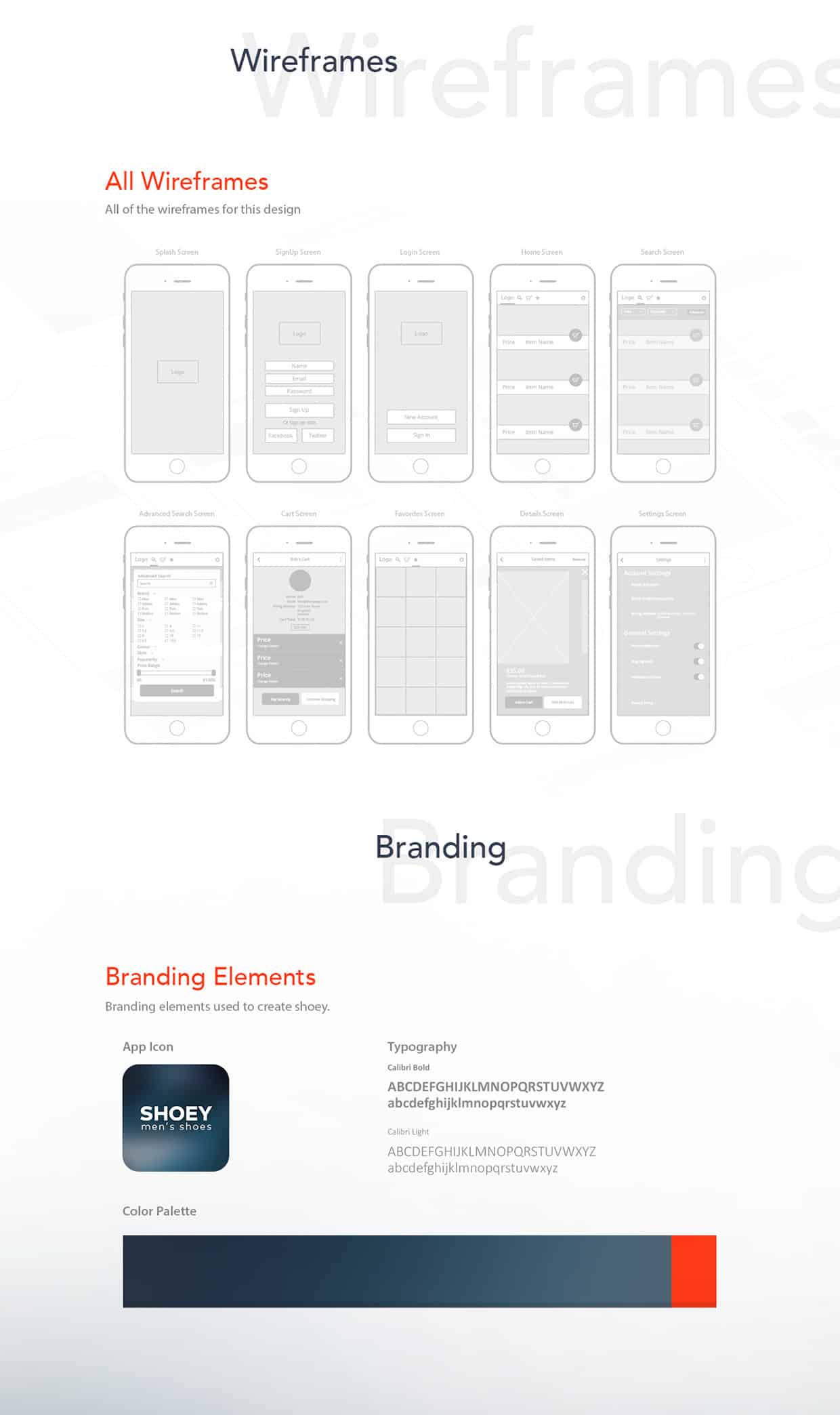 Shoey Men's Shoes App by Oneil McCalla | Design Ideas