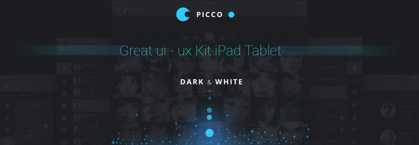 PICCO | UI - UX Kit by Yaroslav Zaitsev | Design Ideas