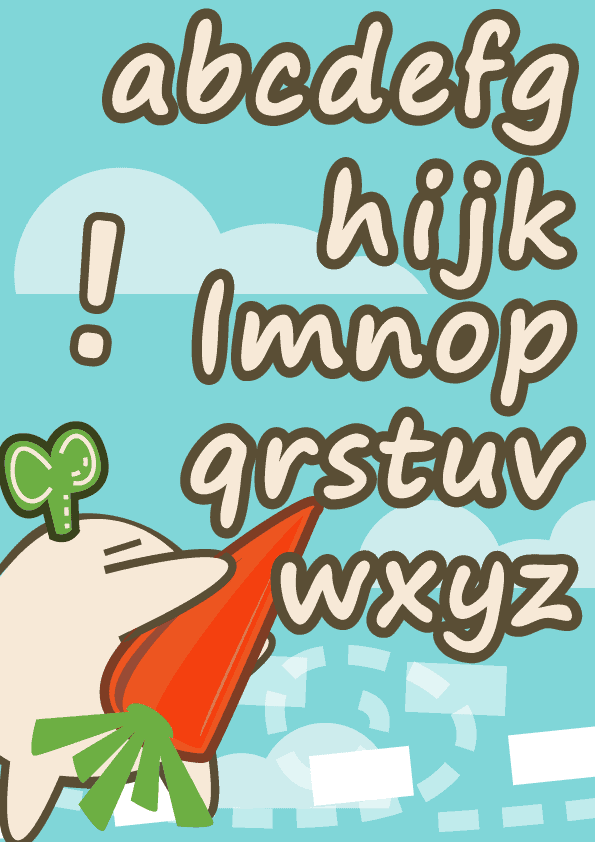 Beans English Alphabet by Robin Weatherall | Design Ideas