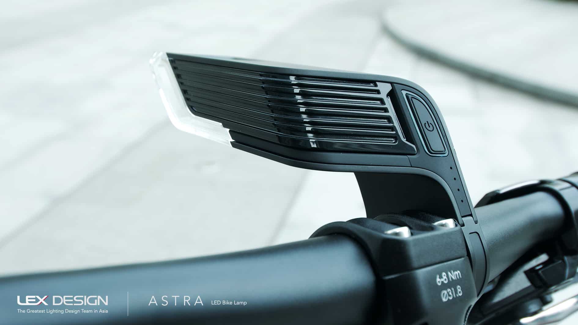 Astra - LED Bike Head Lamp by Kaiser Chang | Design Ideas