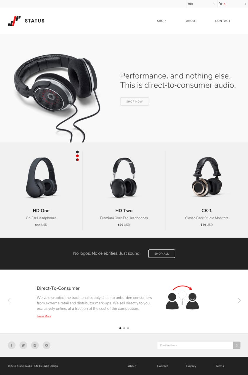 Status Audio by Ryan Paonessa | Design Ideas