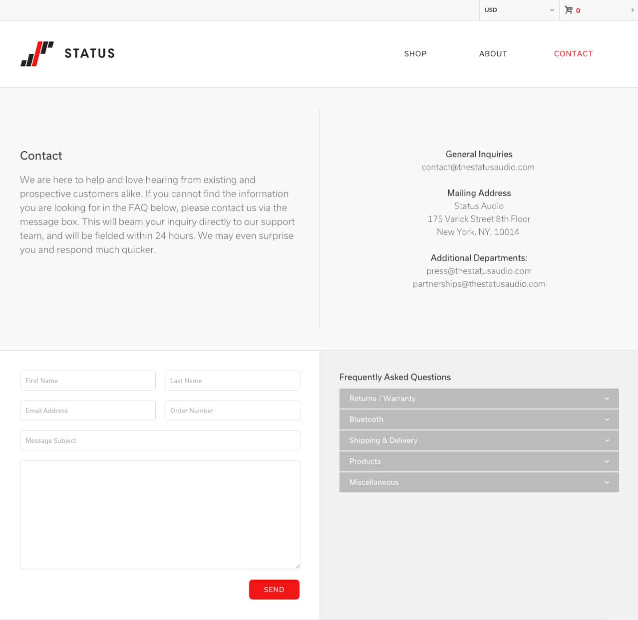 Status Audio by Ryan Paonessa | Design Ideas