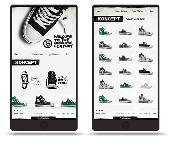 Converse | Re:Design Koncept by Digital Picture Creation | Design Ideas