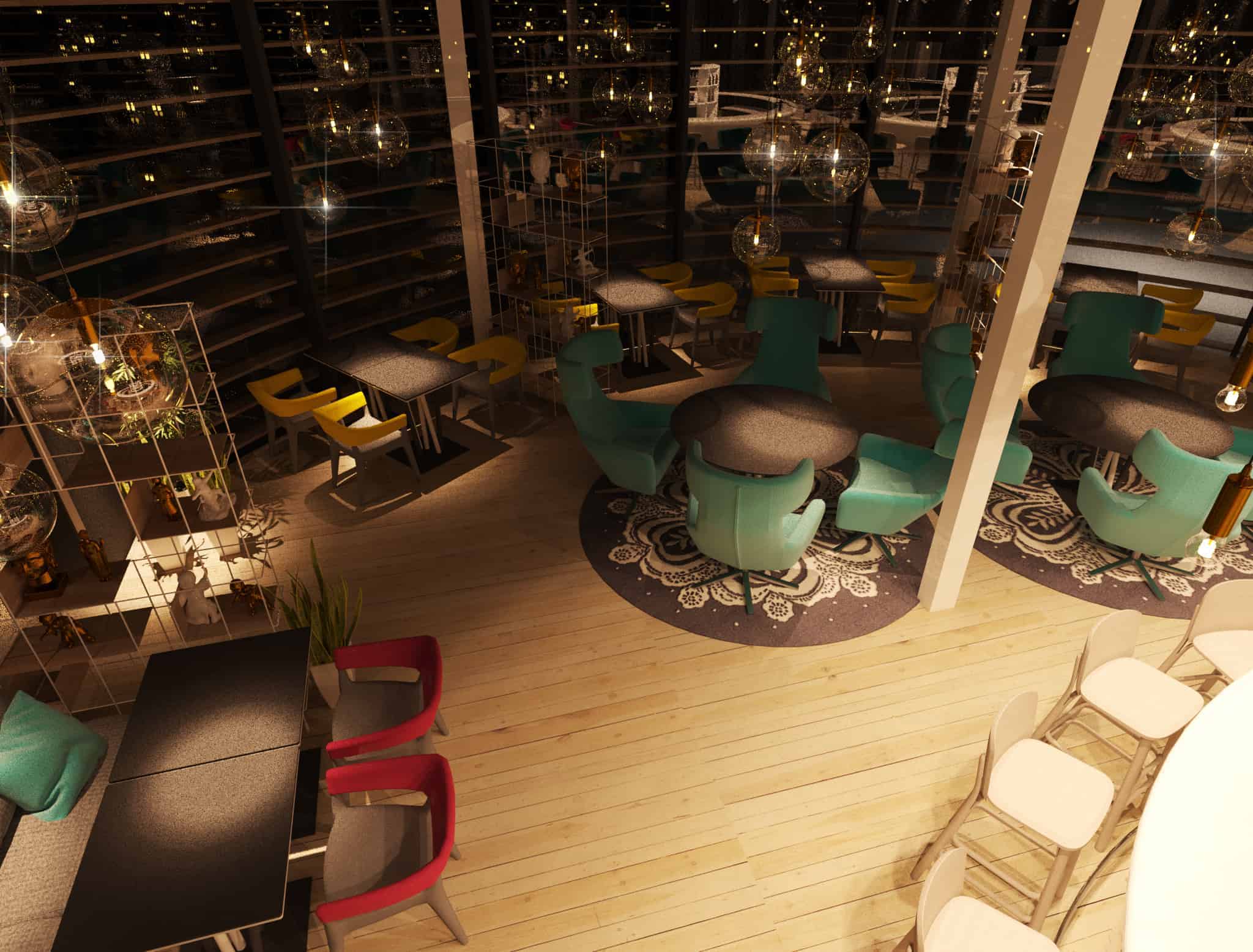 Pan-Asian Restaurant | Design Ideas