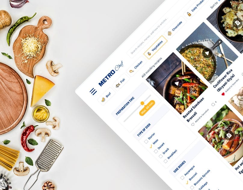 Chef Portal UX/UI Case Study | Design Ideas