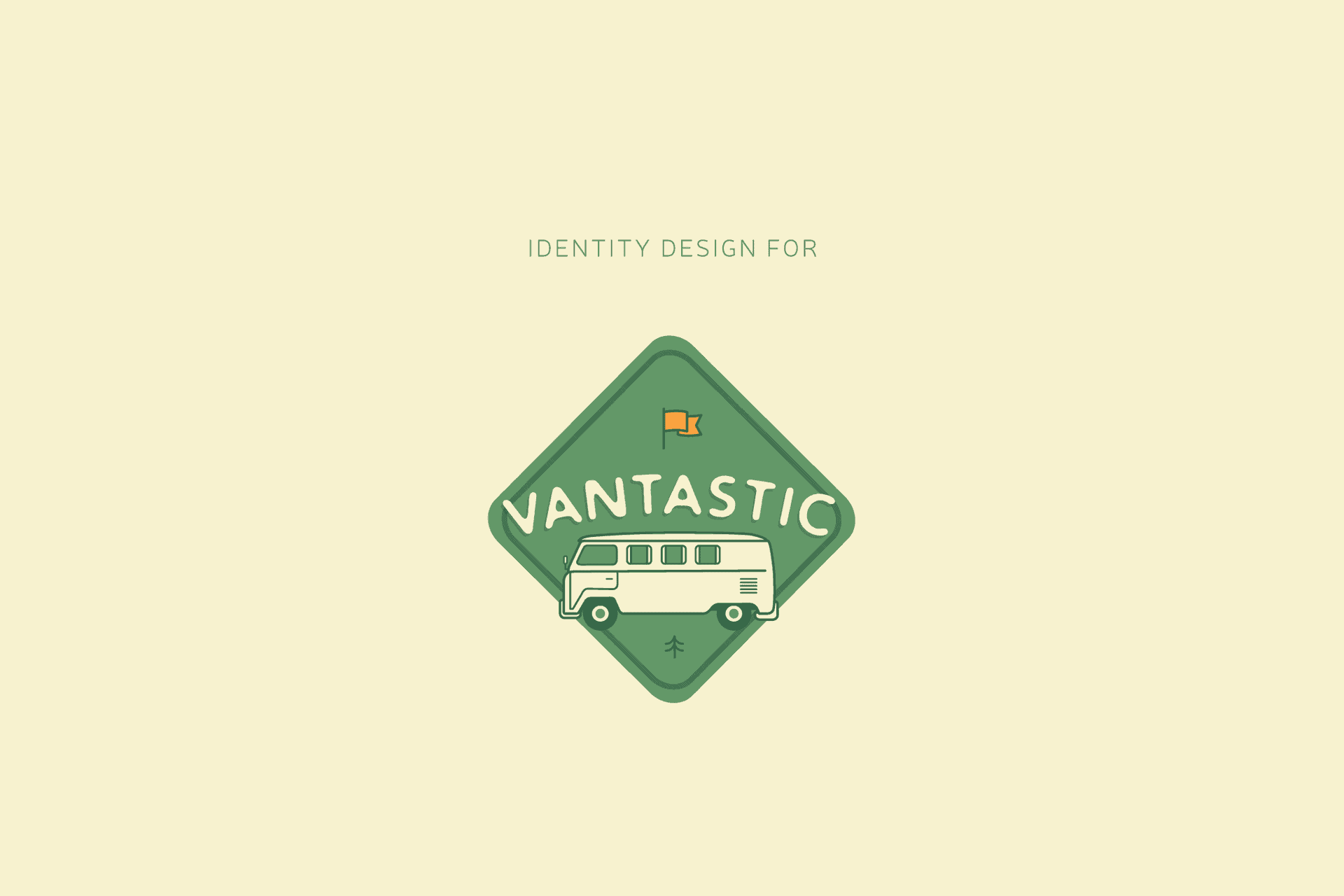 Identity design for Vantastic Diary | Design Ideas