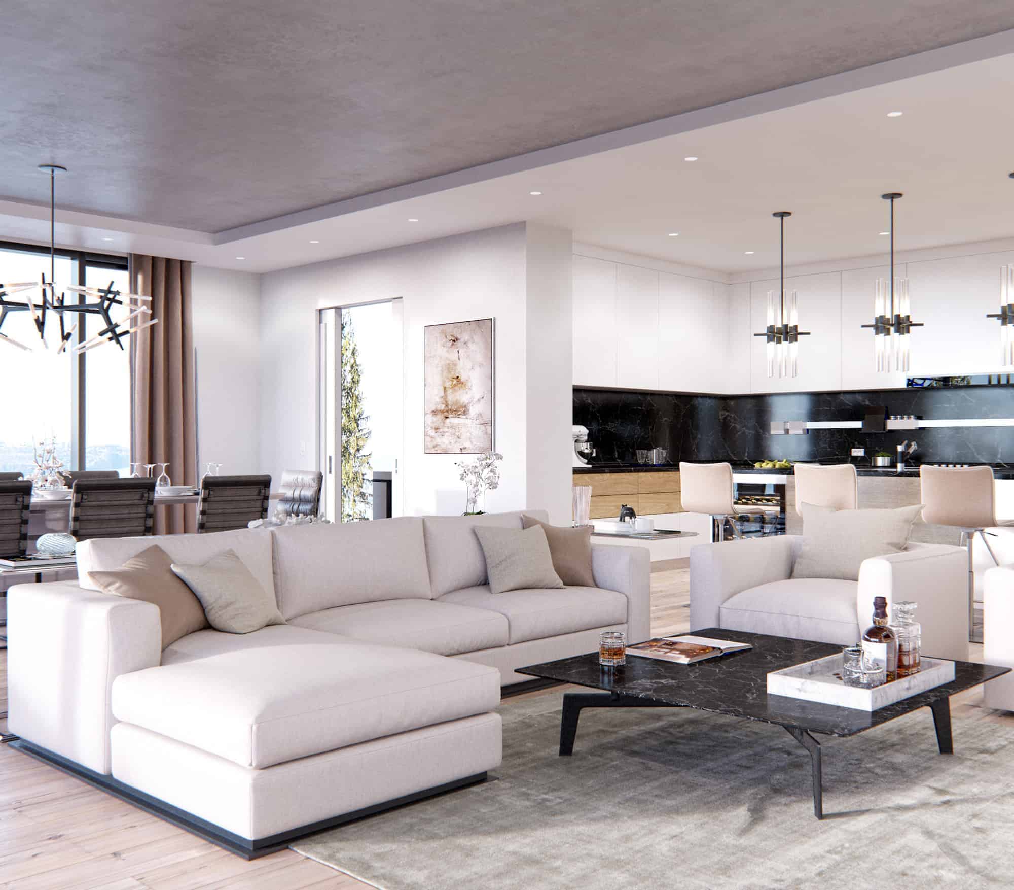 Contemporary flat in Canada | Design Ideas