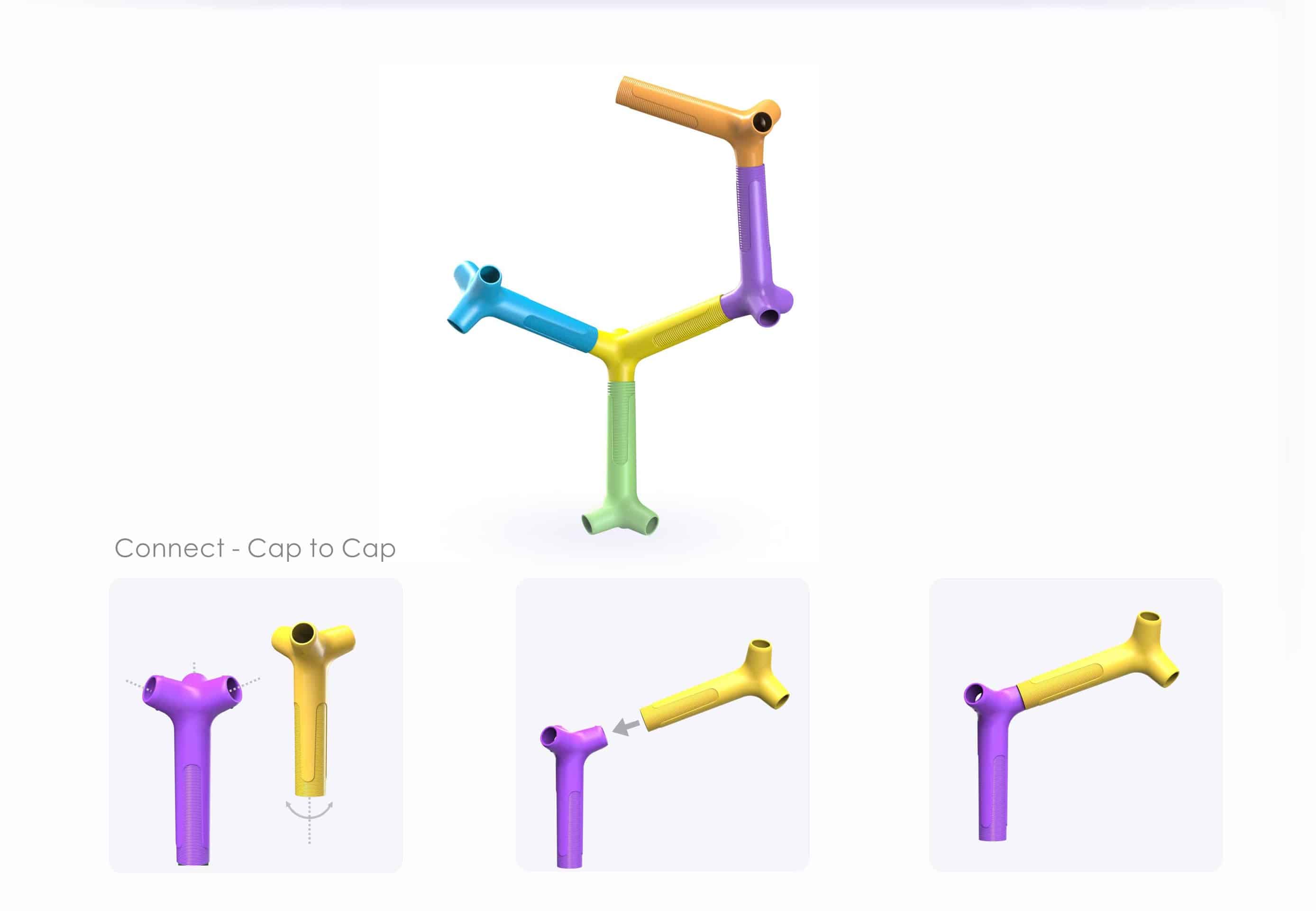 Tetra - Connector Color Pens | Design Ideas