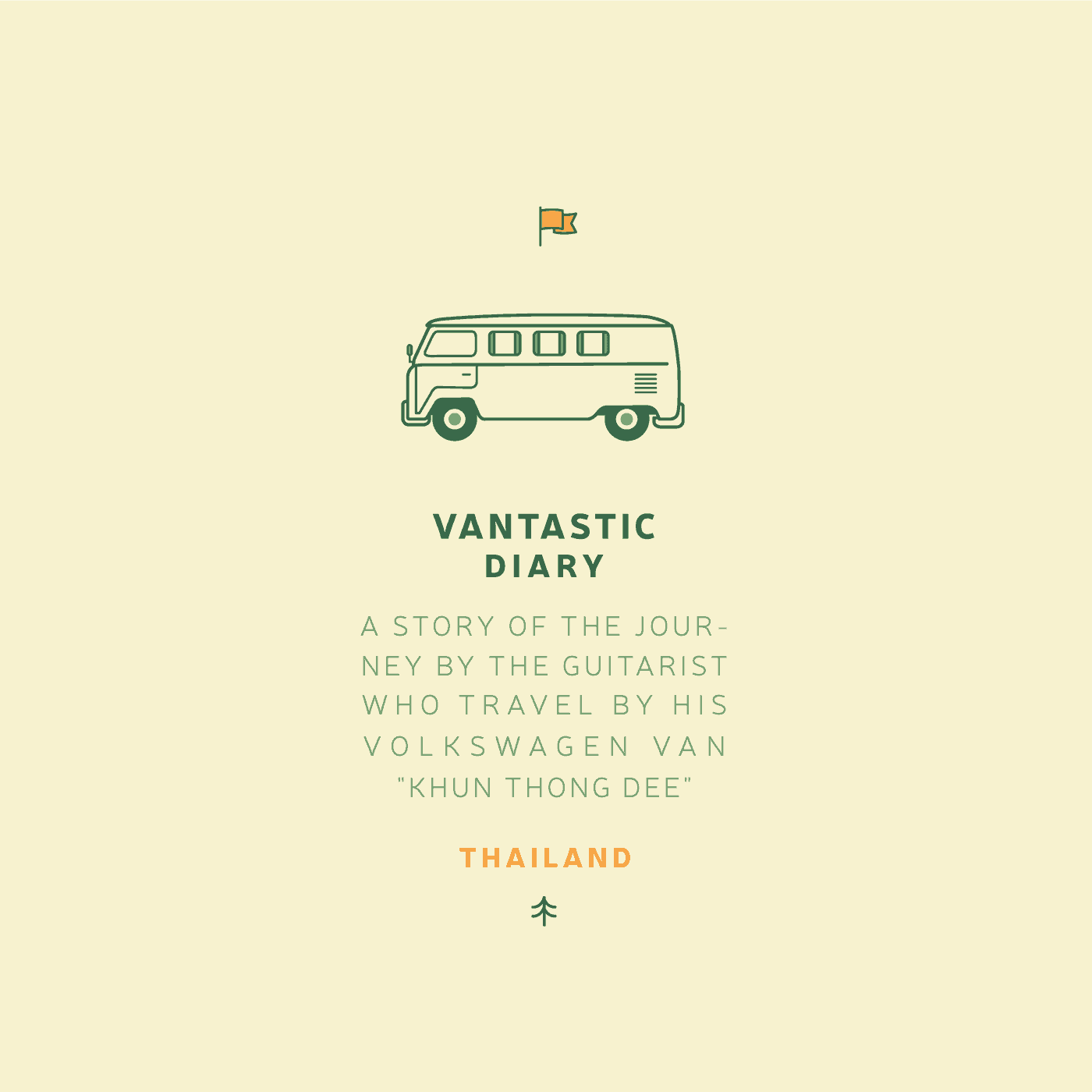 Identity design for Vantastic Diary | Design Ideas