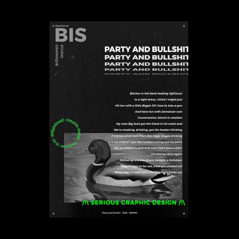 BIS Studio Graphique - Daily Experiments Posters | Design Ideas