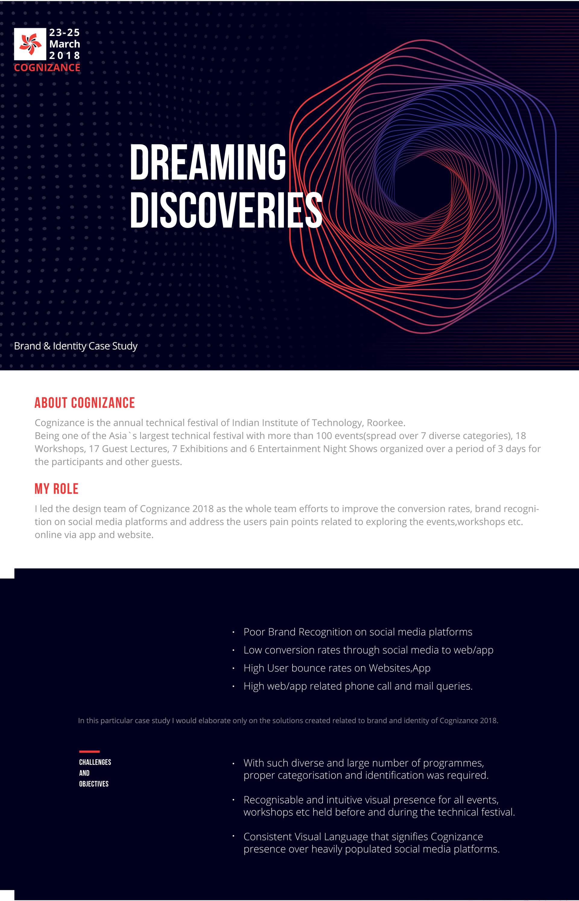 Cognizance 2018 - Brand and Identity | Design Ideas