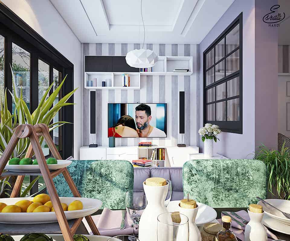 Living Area and Kitchen | Design Ideas