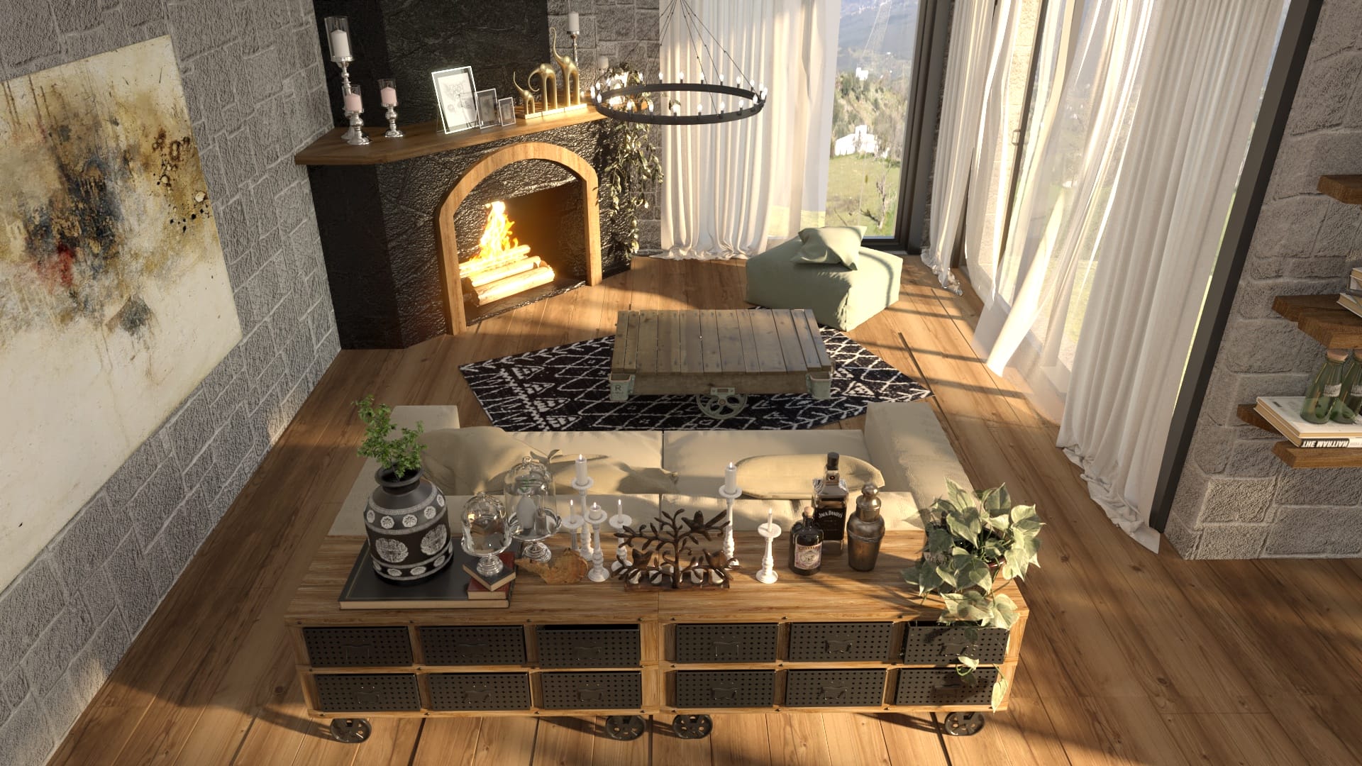 Rustic Villa Design | Design Ideas