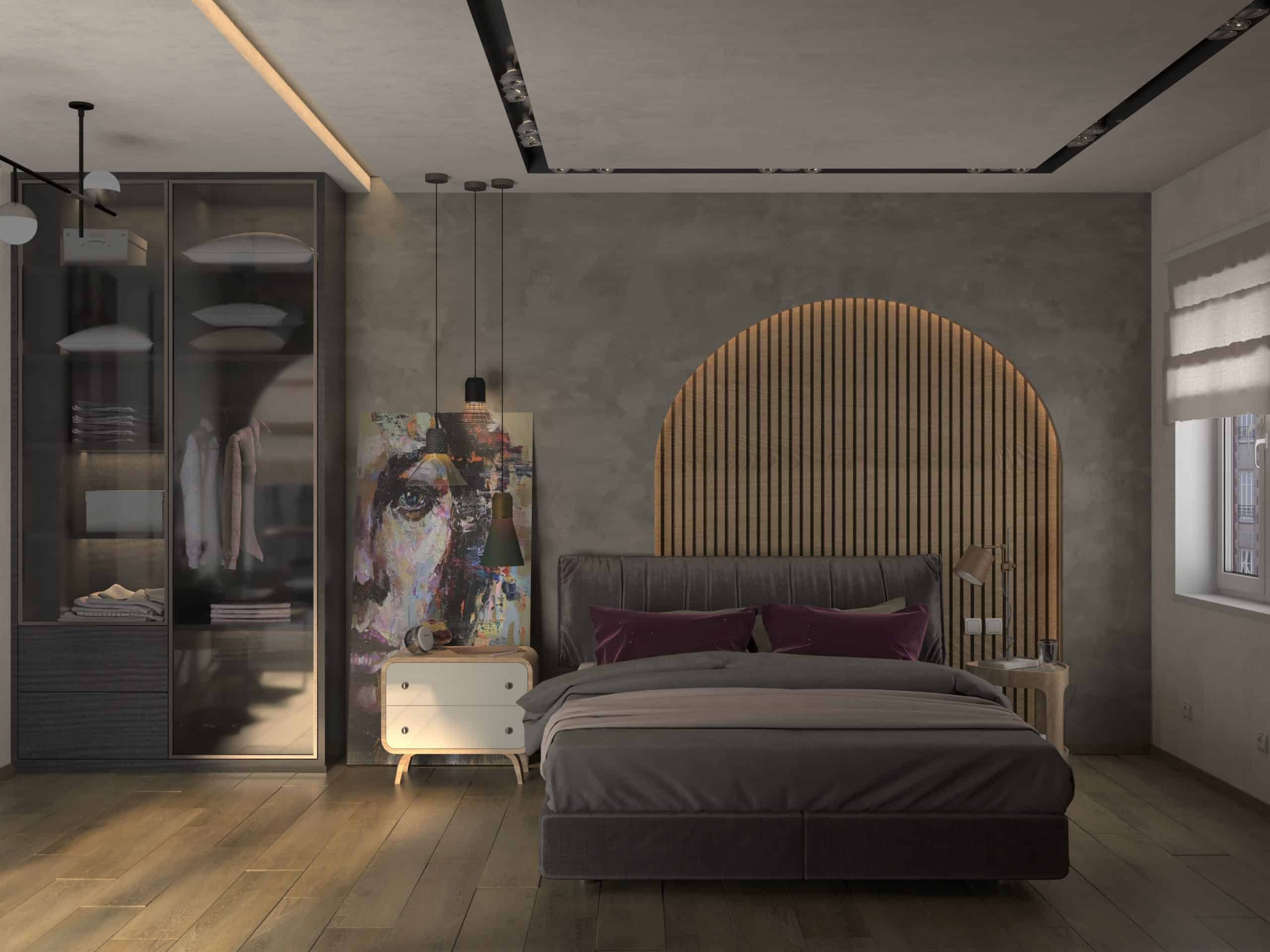 Arched Design Master Bedroom | Design Ideas